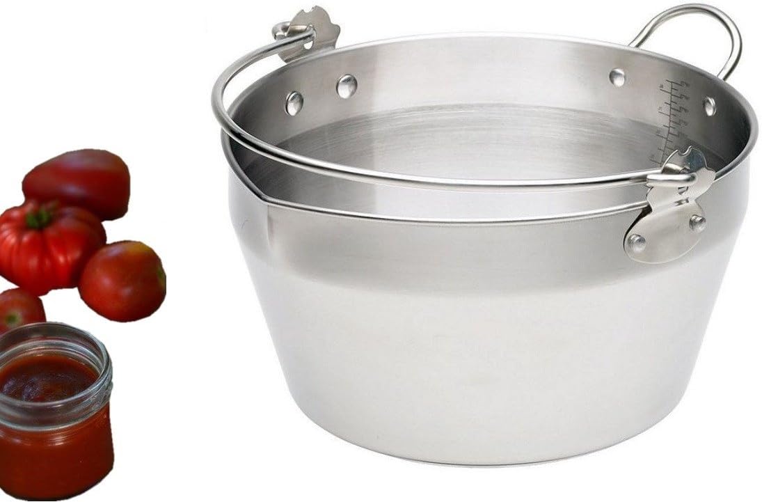 Amazon.com: Kilner Silver Stainless Steel Preserving Jam Pan ...
