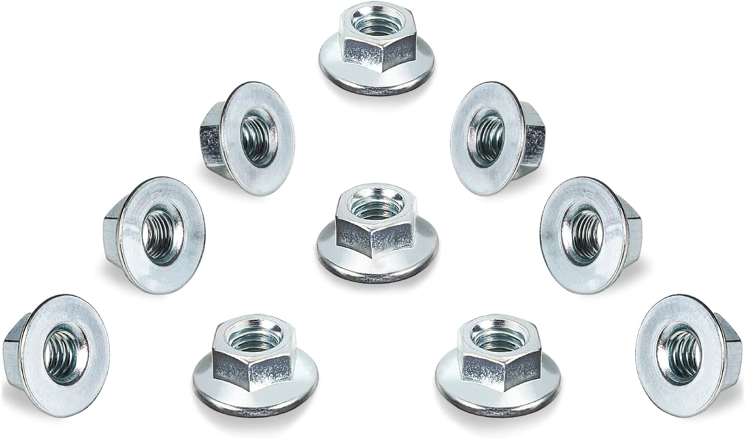 Amazon.com: John Deere M142955 10mm Lock Nut John Deere GT322 GX255 ...