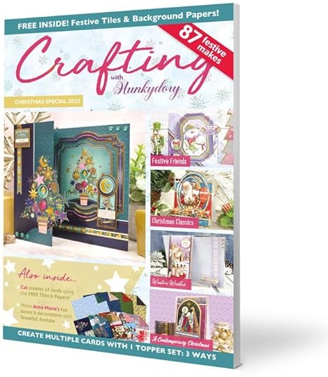 Hunkydory Crafts - Crafting with Hunkydory Project Magazine - Christmas ...