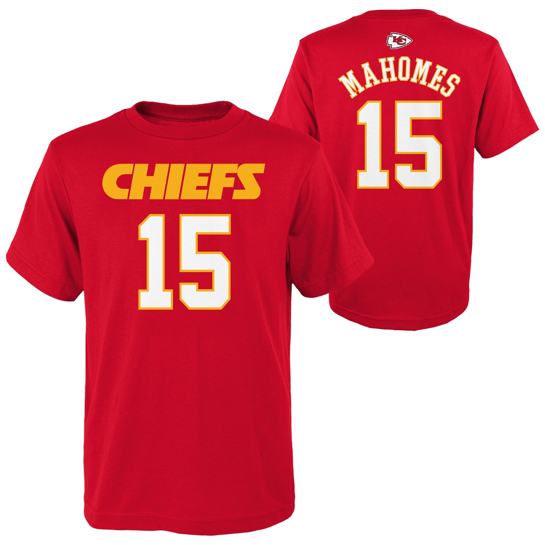 Amazon.com: Kansas City Patrick Mahomes #15 Kids Name and Number T ...