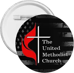 Amazon.com: United Methodist Church Home Round Badges 2.3 Inches Button ...