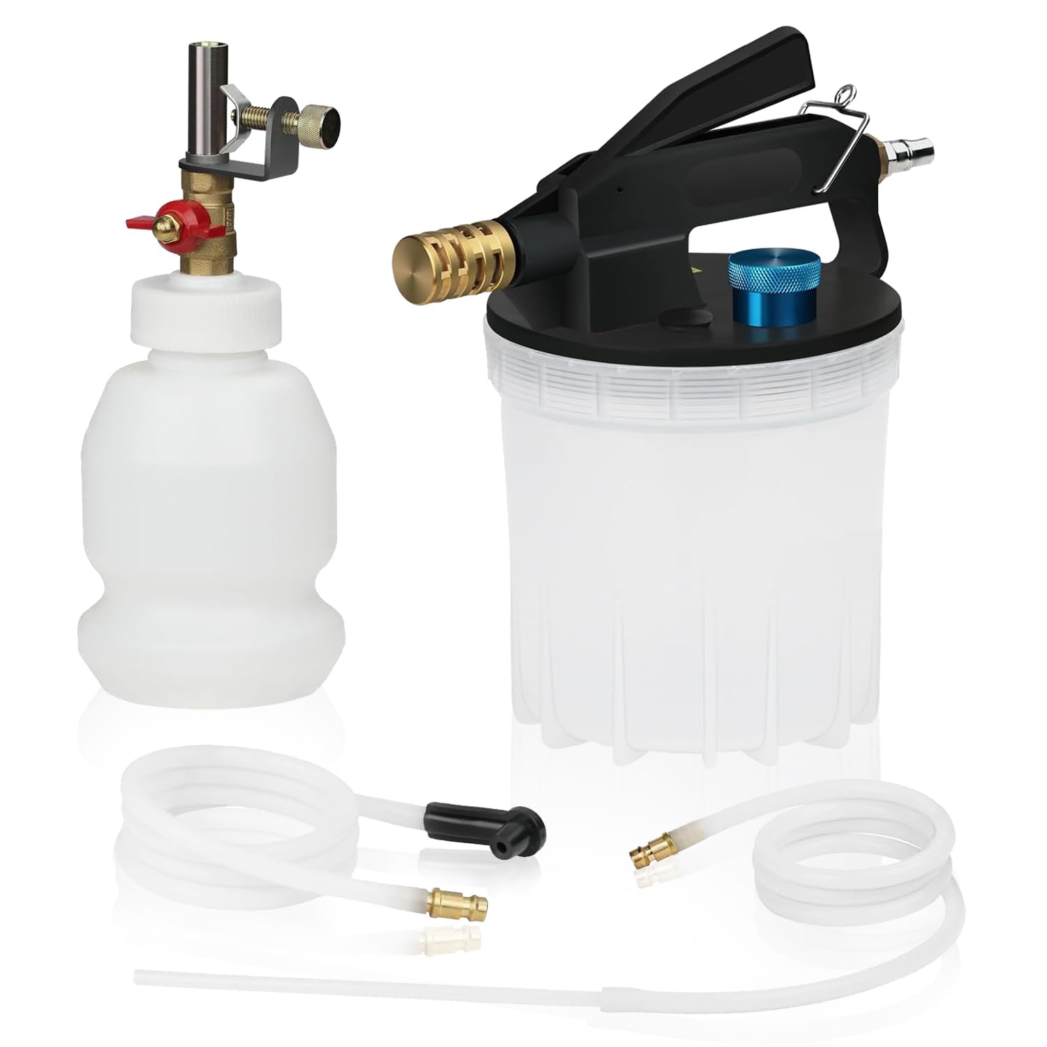 Snapklik.com : Nihao 2L Vacuum Brake Bleeder Kit, One Person Pneumatic ...