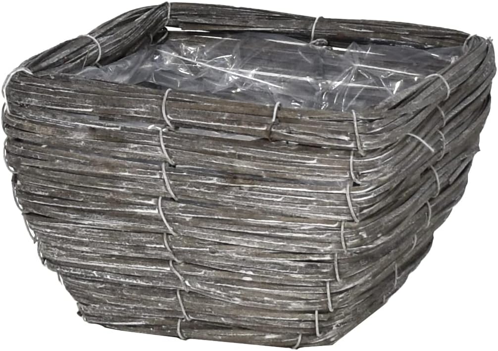 Amazon.com: LEAD Style Square Bowl Medium Gray HT – 13280 m/GY Width 18 ...