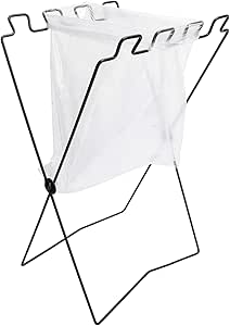 Amazon.com: Tnfeeon Trash Rack, Foldable Trash Bag Holder Plastic Bag ...