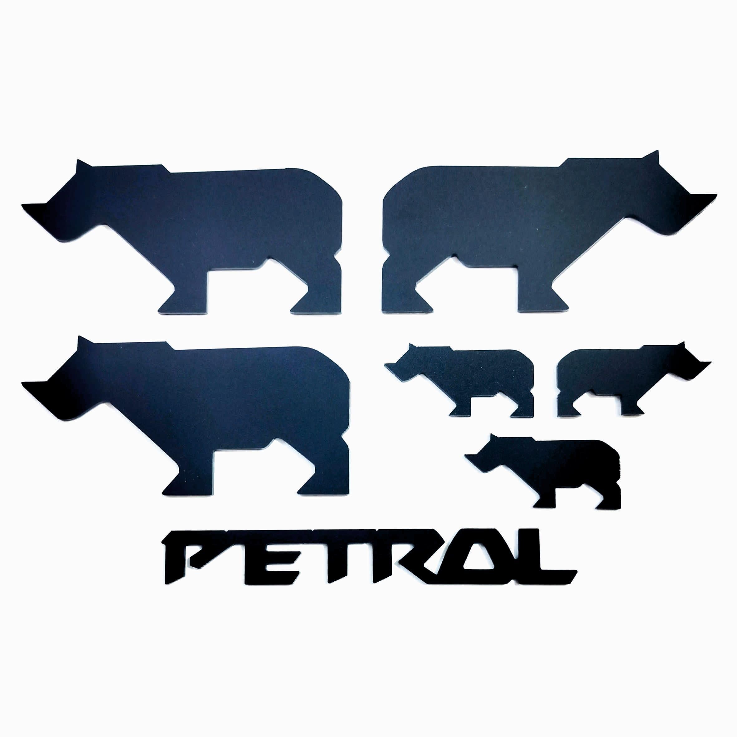 Rhino Sticker for car - Kaziranga car Accessories : Amazon.in: Car ...