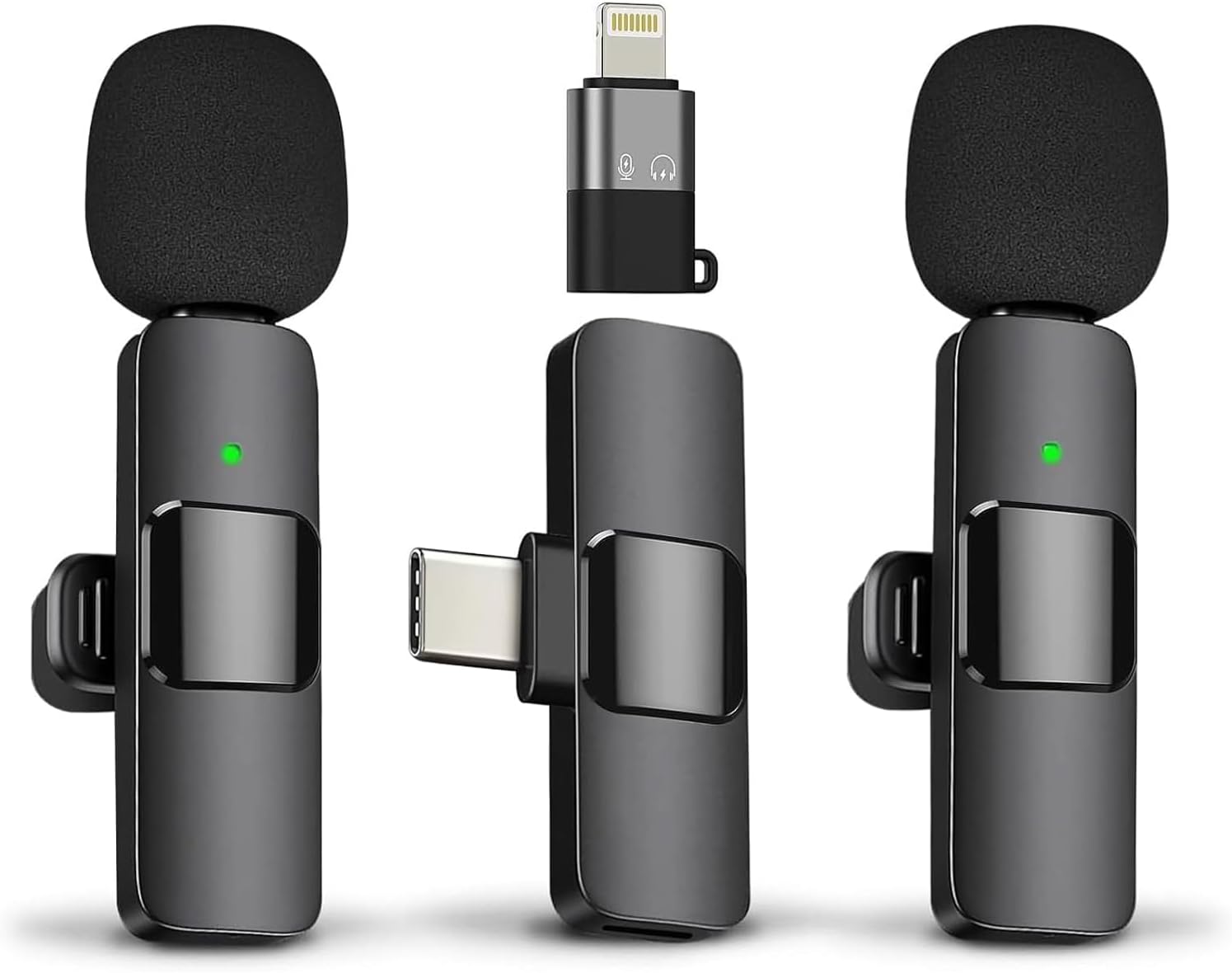 Digitek (DWM-002 Wireless Microphone for iPhone with Noise Cancellation ...