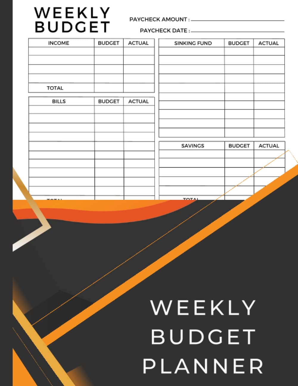 Amazon.com: Weekly Budget Planner: Cakir, Samet: Books