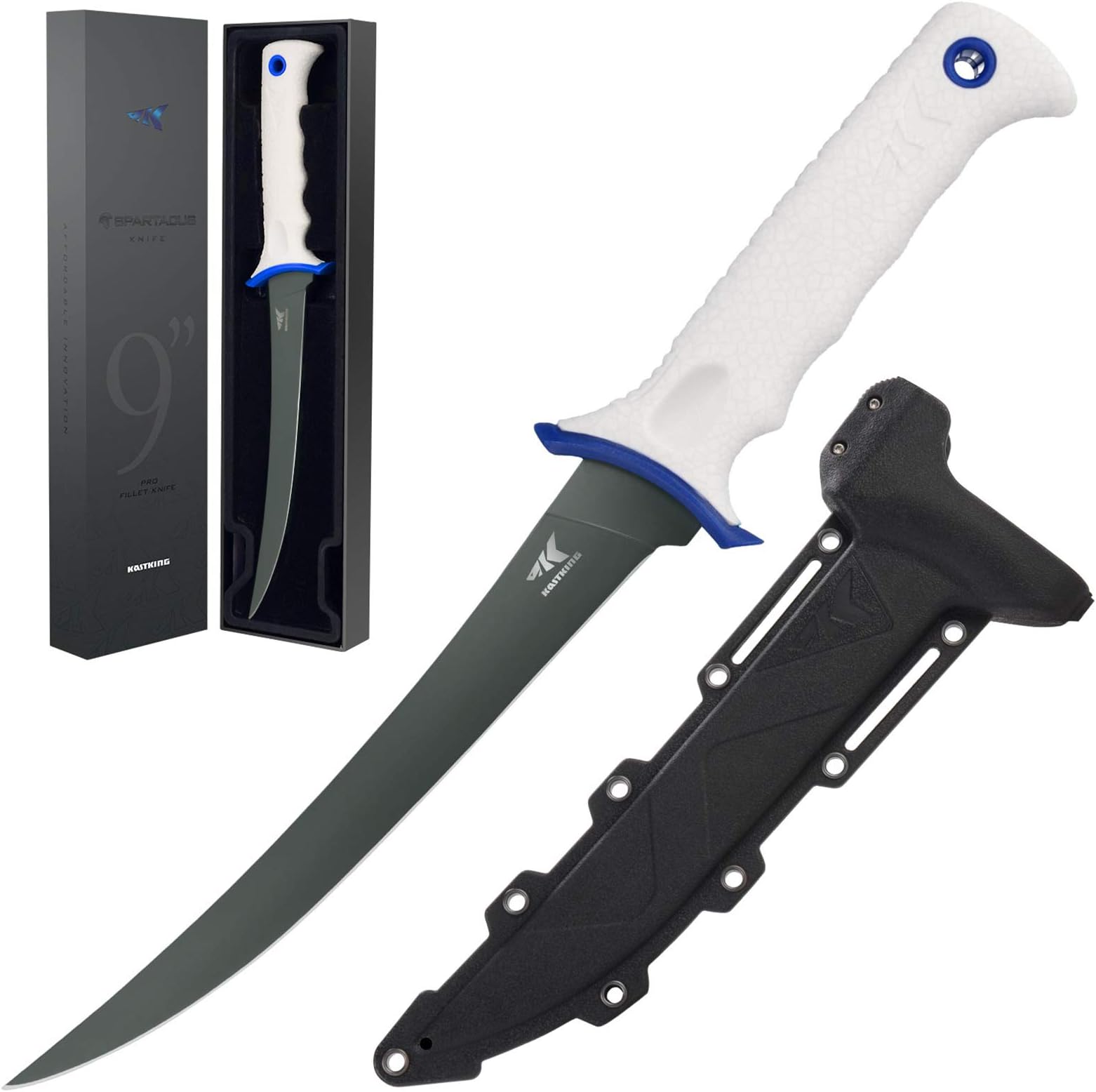 Amazon.com: danco Pro Series 5" Fillet Knife | Full Tang German G4116 ...