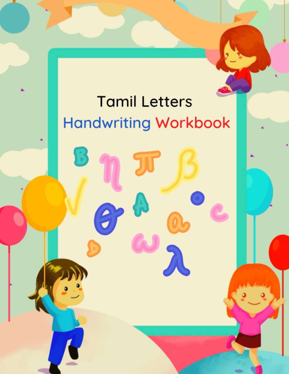 Buy Tamil Letters Handwriting Workbook: Book for practicing calligraphy ...