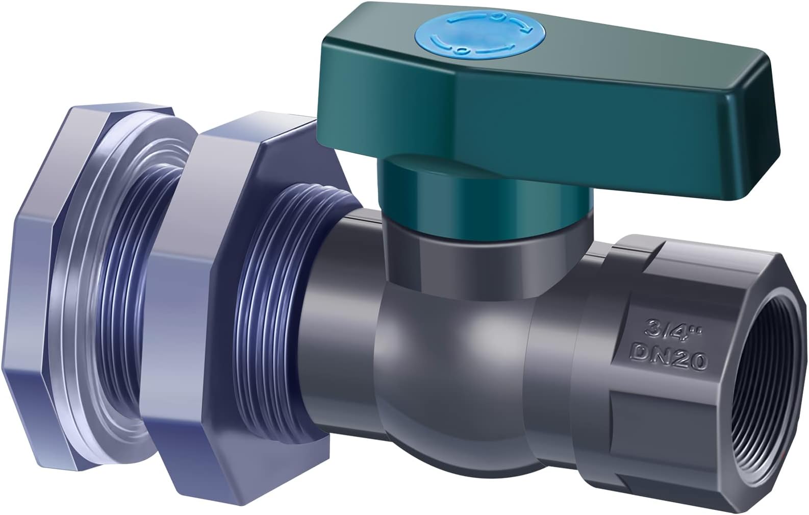 Amazon.com: Van Enterprises 3/4" Drain Valve Plug Kit for Rain Barrels ...