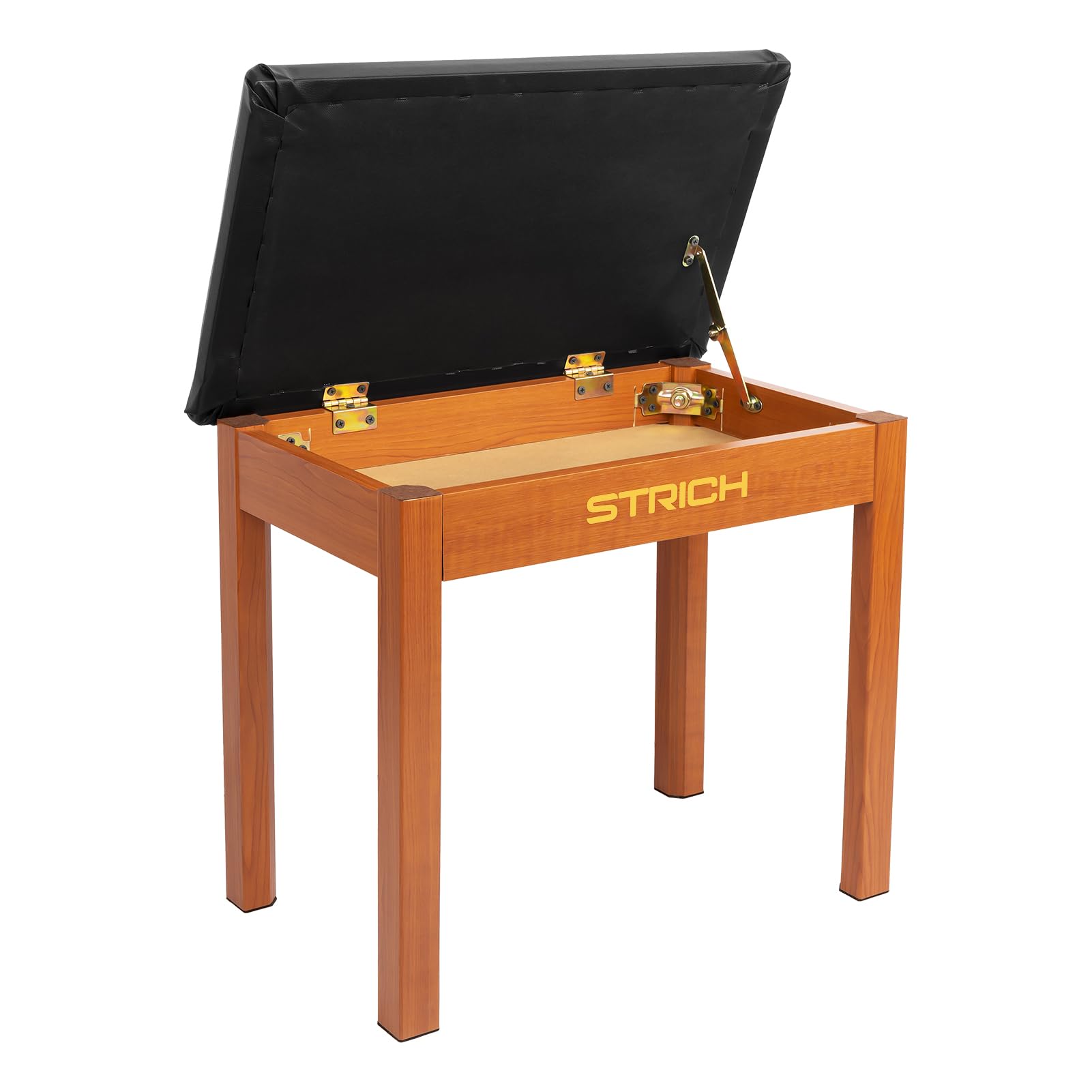 STRICH Piano Stool with Storage, Solid Wood Keyboard Bench Piano ...