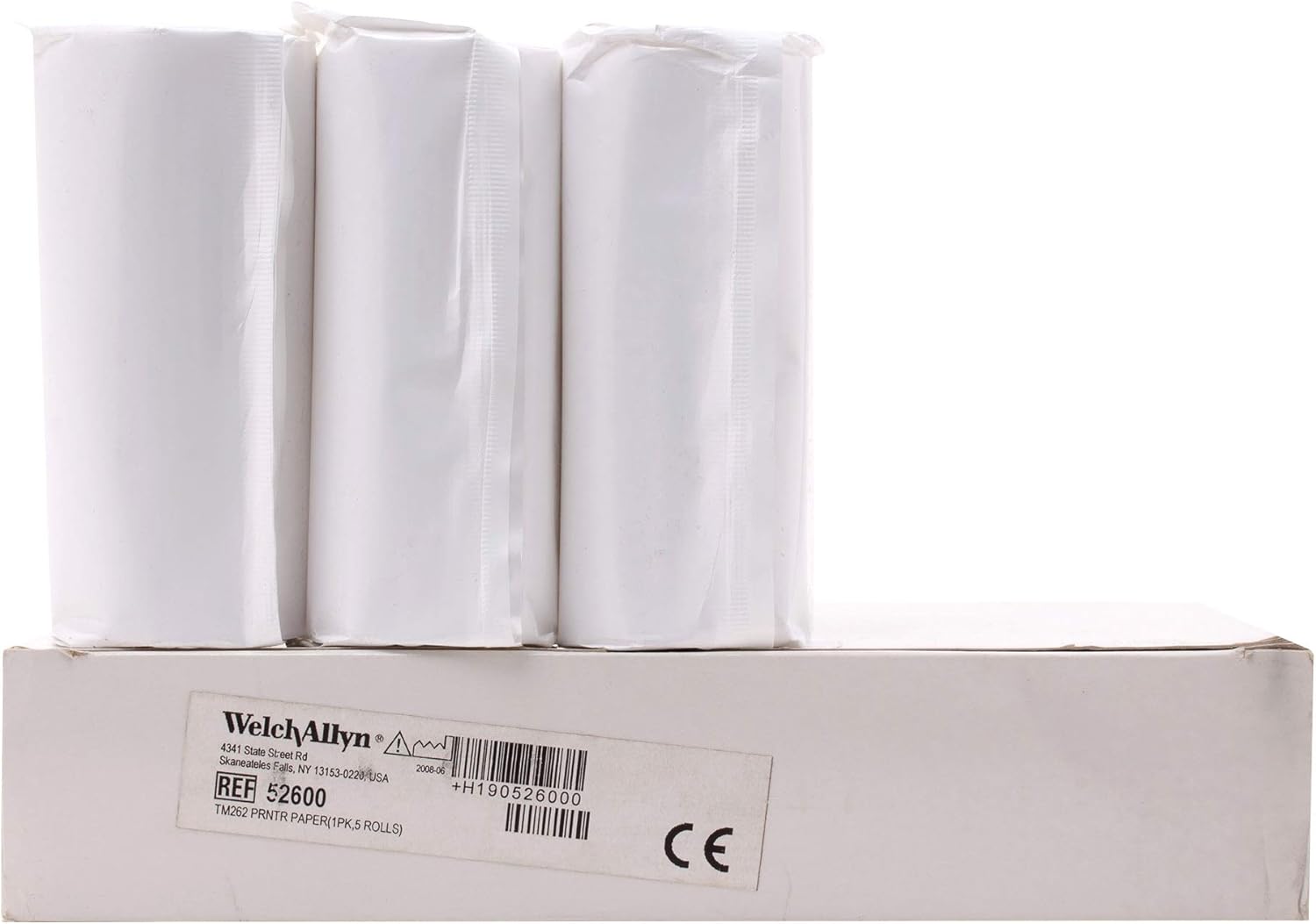 Amazon.com: Welch Allyn TM 262 Printer Paper (5 rolls) 52600 by Welch ...
