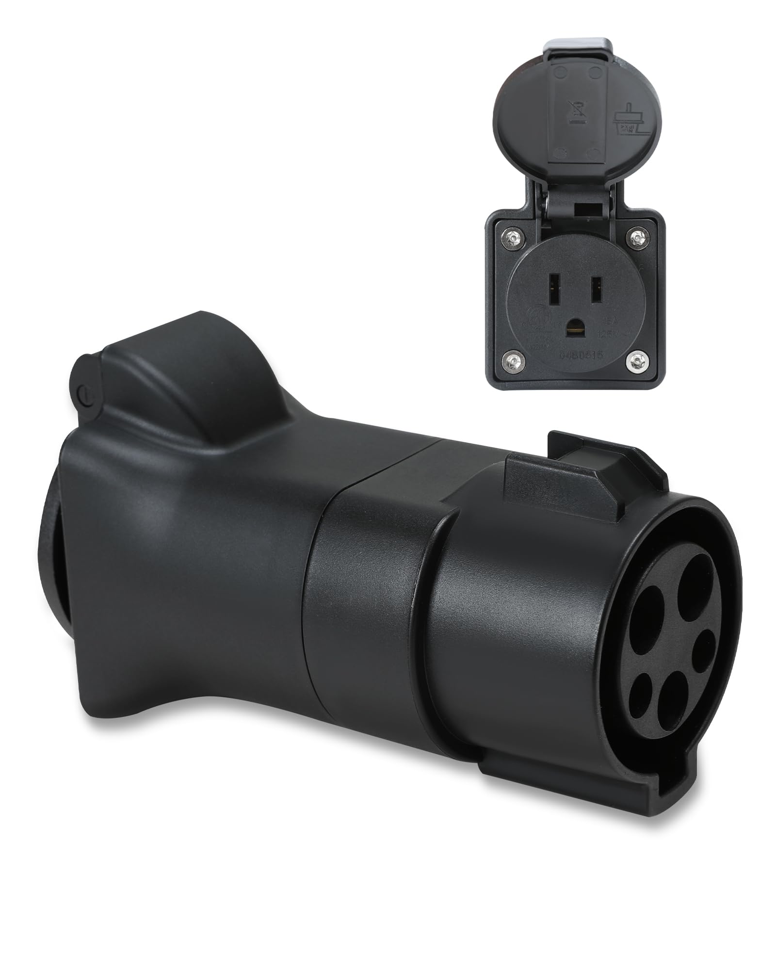 Amazon.com: J1772 to Nema 5-15 Adapter, Portable EV Station Charging Adapter, EV Adapter Plug ...
