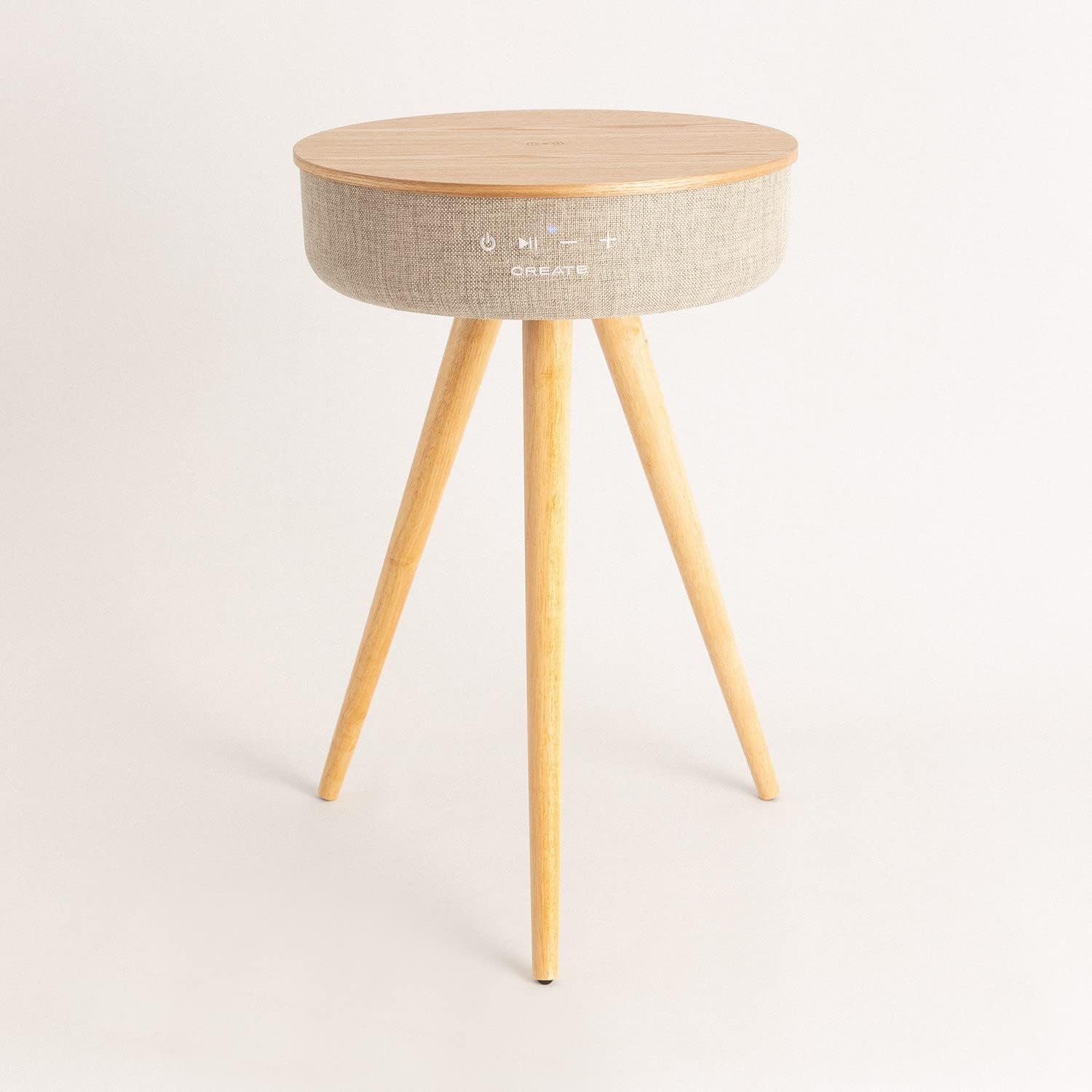 i-box Table Basse Portable avec Enceinte Bluetooth, Chargeur Induction ...