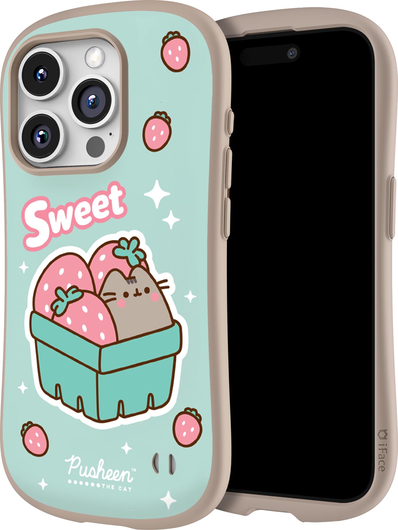 Amazon.com: iFace Case for iPhone 15 Pro (6.1”) Pusheen First Class ...