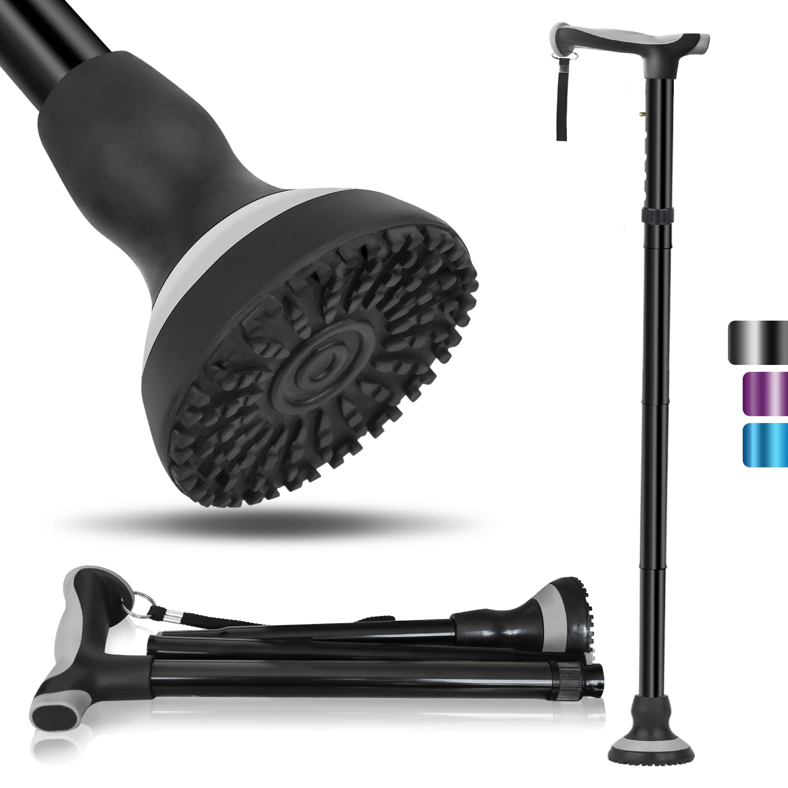 Amazon.com: Walking Cane, Walking Stick for Men Women,Seniors ...