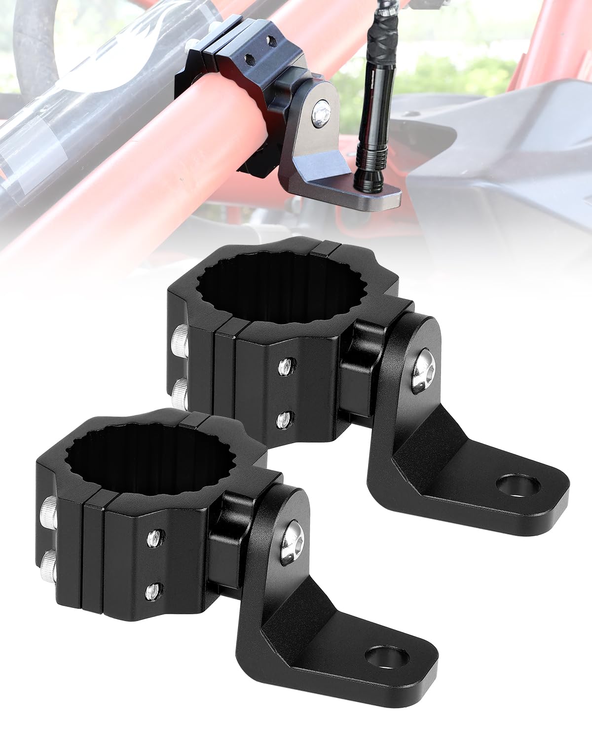 Amazon.com: Goottan RZR Flag Mount,Adjustable UTV Whip Light Mount ...