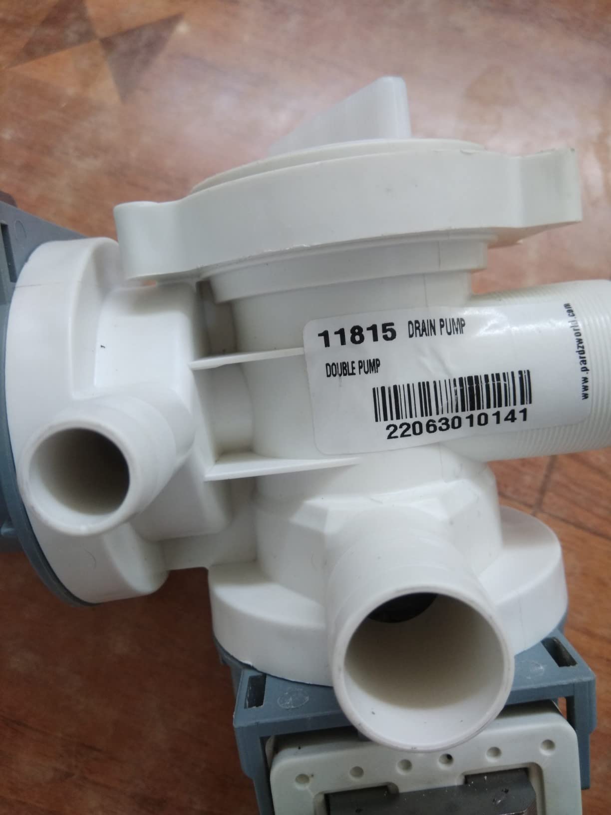 PARDZWORLD Drain Pump/Water Pump (Double Pump) Suitable for IFB Front Loading Washing Machines ...