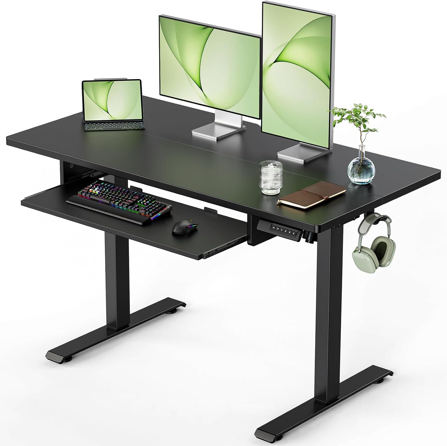 Amazon.com: Marsail Standing Desk Adjustable Height with Extra Large ...