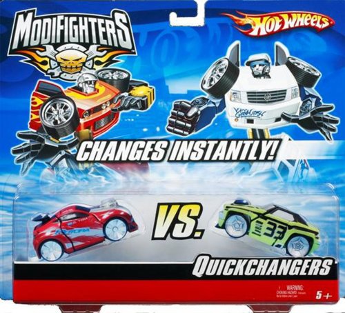 Buy Hot Wheels Modifighters Quick Changers-Spector Vs. Tantrum Online ...