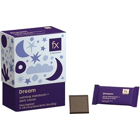 Amazon.com: Good Day Chocolate Natural Melatonin for Adults, Sleep Aid ...