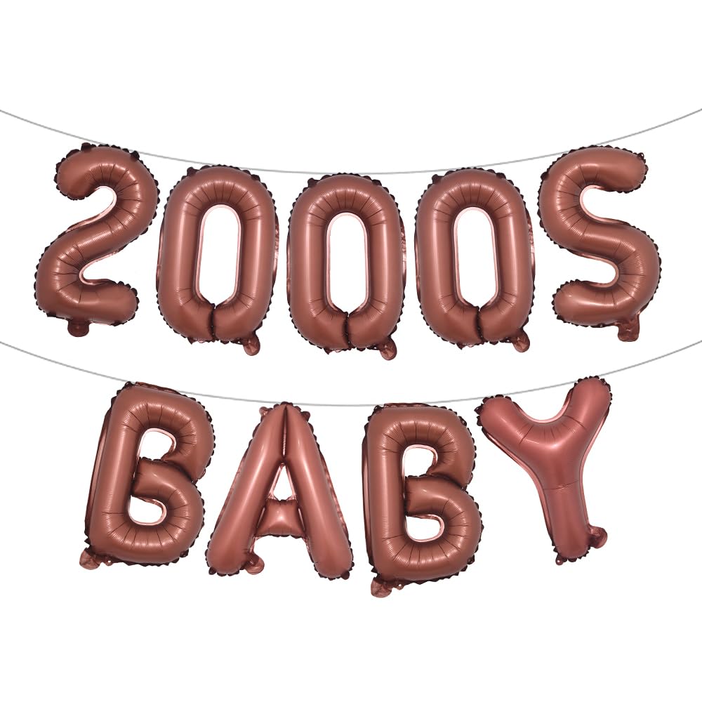 Amazon.com: 2000s Baby Party Decor Y2K Early 2000s Party Backdrop ...