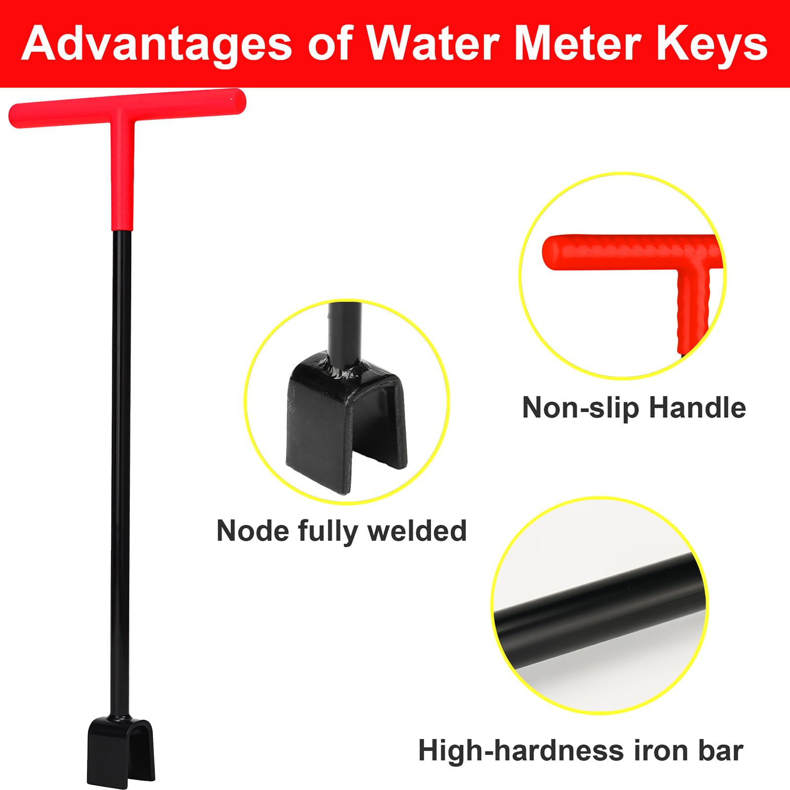 Snapklik.com : Manalete 17 Inch Water Meter Key