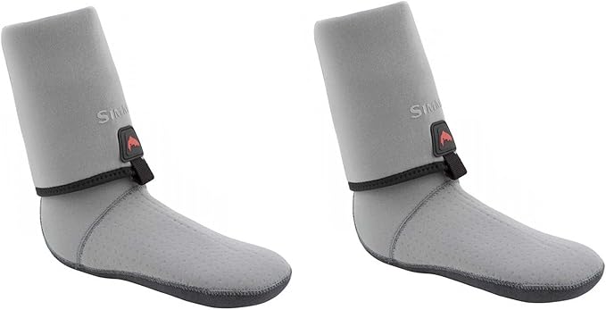Amazon.co.jp: [Simms] ネオプレーン ウェーディング ガード ソックス ピューター GUIDE GUARD SOCKS ...