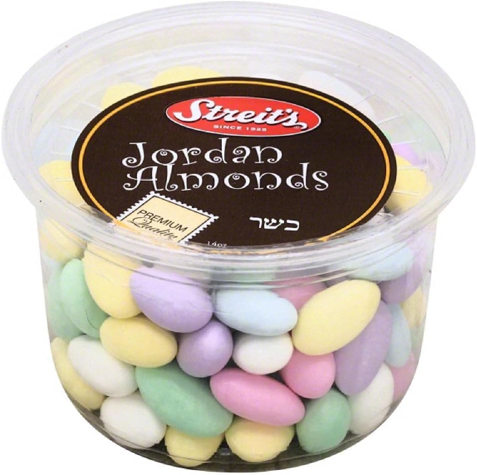 Amazon.com : Sconza Jordan Almonds Pink and White Mix (1 Pound ...