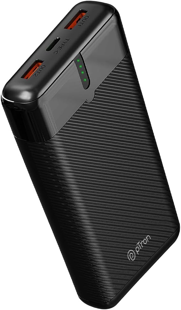 pTron Dynamo Power 20000mAh 22.5W Super Fast Charging Power Bank with ...