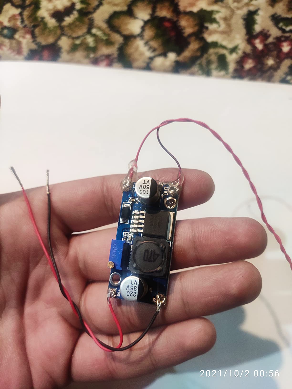 Electronic Spices XL6009E1 Step UP DC-DC 4A Adjustable Step Up Module ...