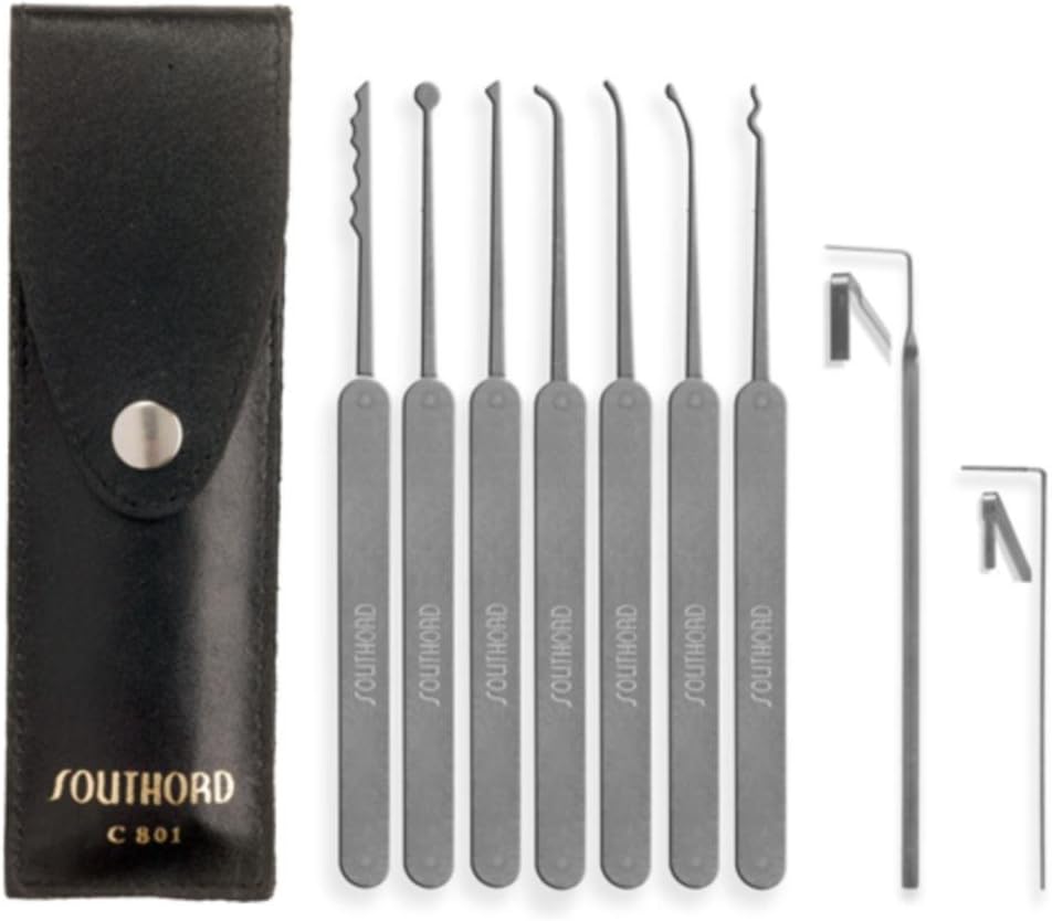 PXS-14 SouthOrd 14 Piece Lock Pick Set : Amazon.co.uk: DIY & Tools