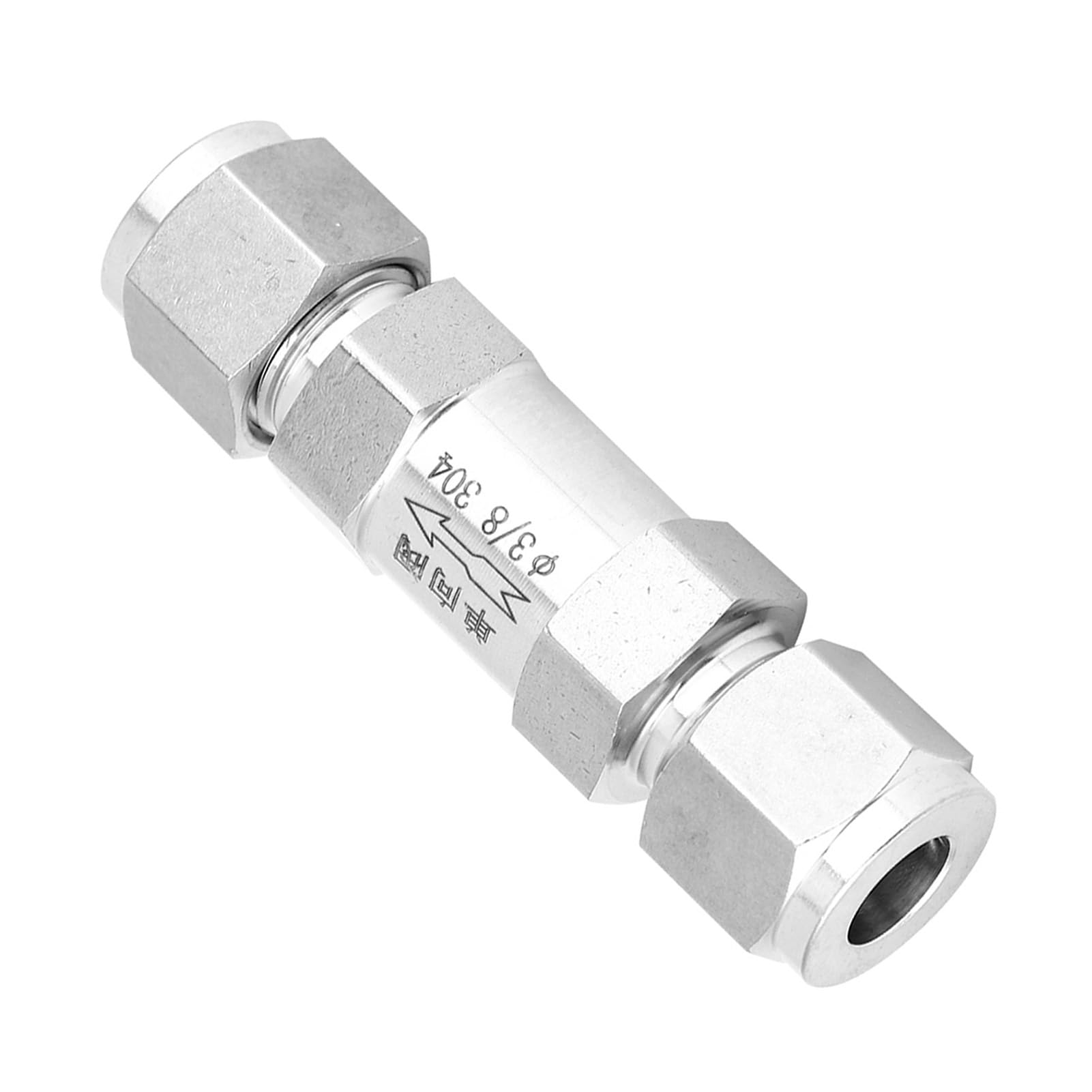 1/8 1/4 1/2 3/4 Inch SS304 Stainless Steel Check Valve Male Female ...