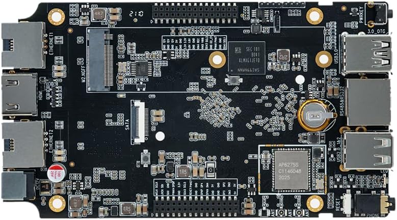 Amazon.com: youyeetoo ROC-RK3568-PC Single Board Computer - 4GB RAM 32GB eMMC - M.2 NVMe SATA 3. ...