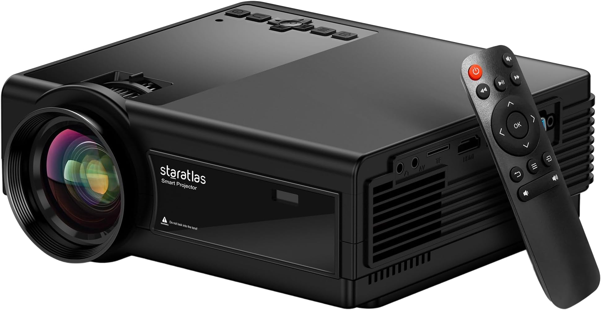 Amazon.com: Staratlas 4K Projector with 5G WiFi and Bluetooth, 12000 ...