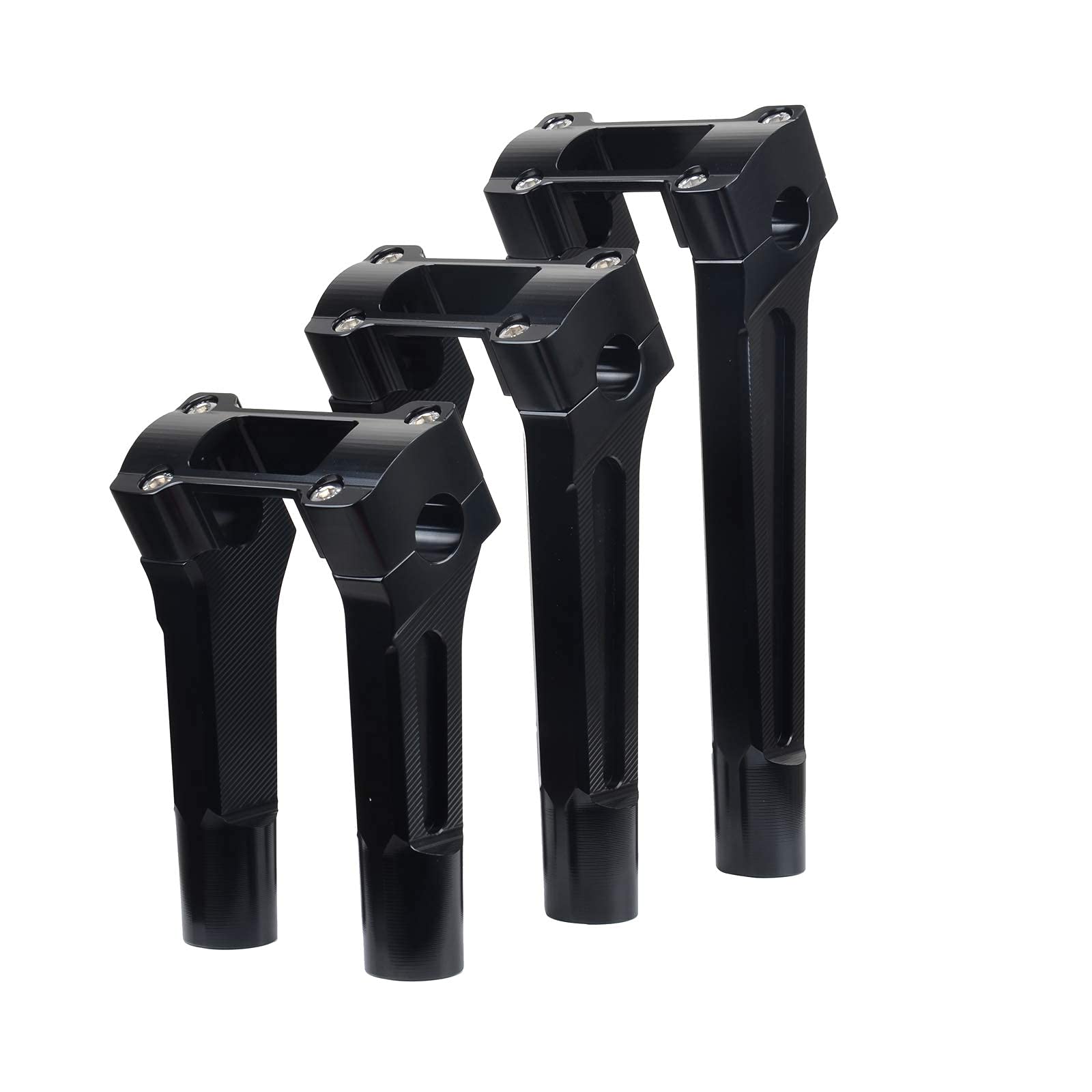 Snapklik.com : Sresk Straight One Piece Handlebar Risers Motorcycle ...