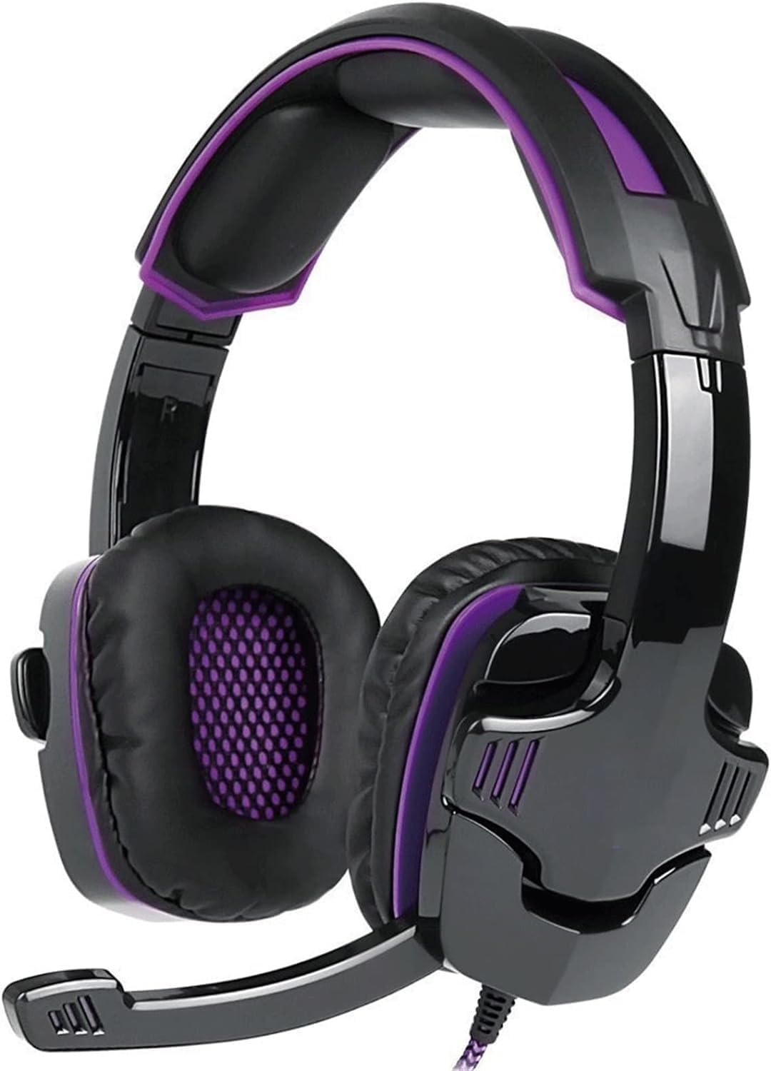 Amazon.com: LEONYS Gaming Headset for PS4 with Mic,PC,Xbox One,Laptop ...
