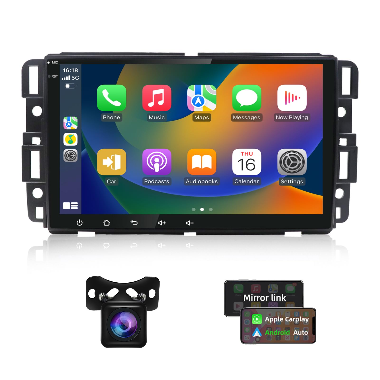 Amazon.com: DVRMEDIA Car Radio for Chevrolet Silverado GMC Sierra Buick ...