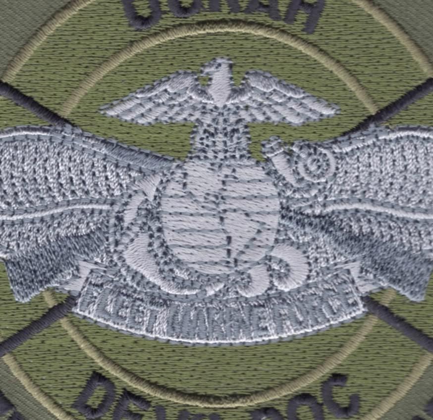 Amazon.com: FMF Fleet Marine Force Corpsman Patch Devil Doc : Arts ...