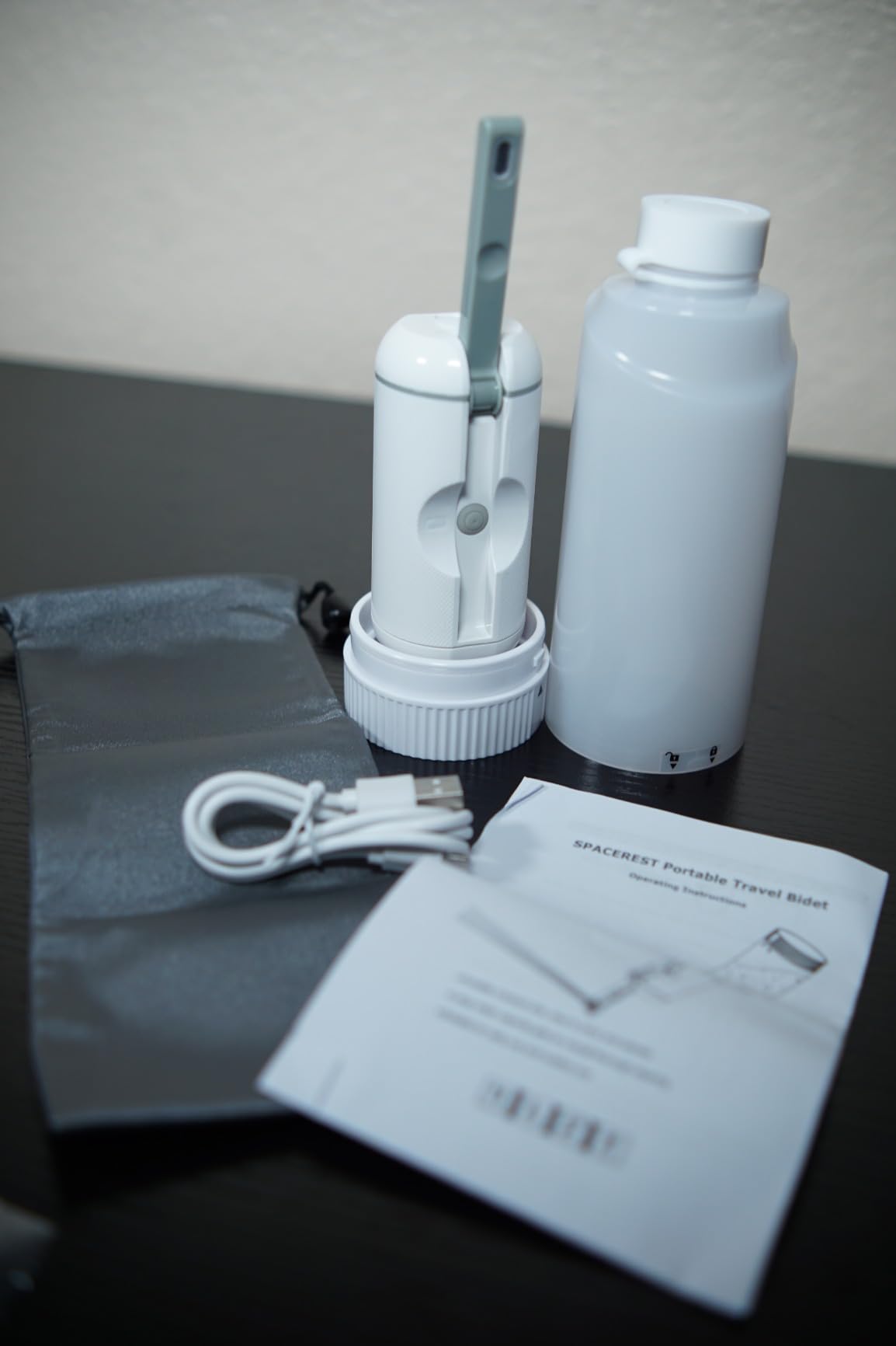 Amazon.com: SPACEREST Portable Bidet for Travel, 12.2oz USB ...