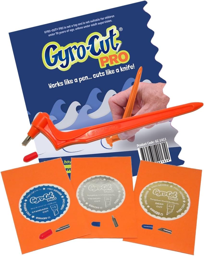 Amazon.com: Genuine Gyro-Cut® PRO Tool Kit Including 3 Blades ...