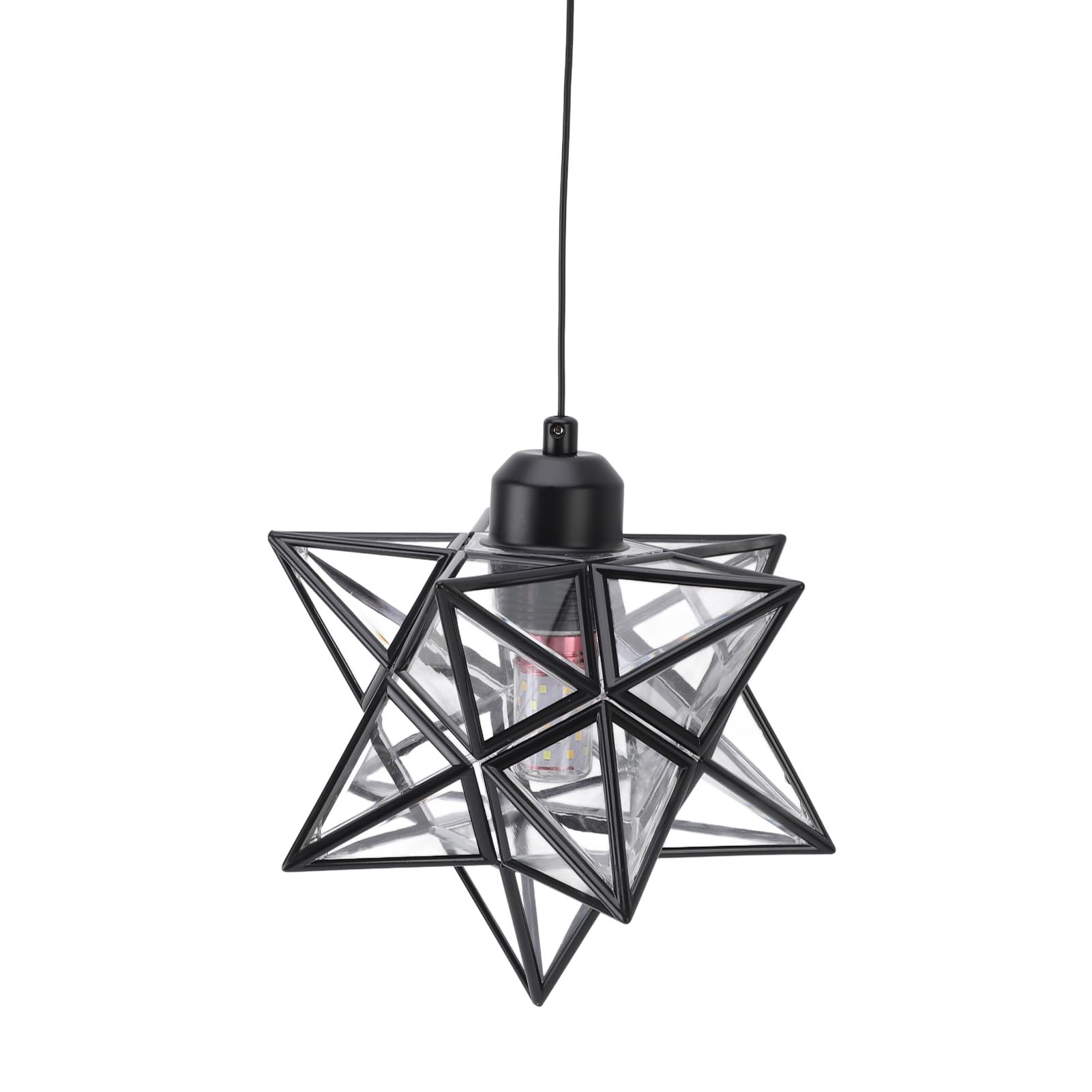 Moravian Star Ceiling Light Black Moravian Star Light Etsy UK