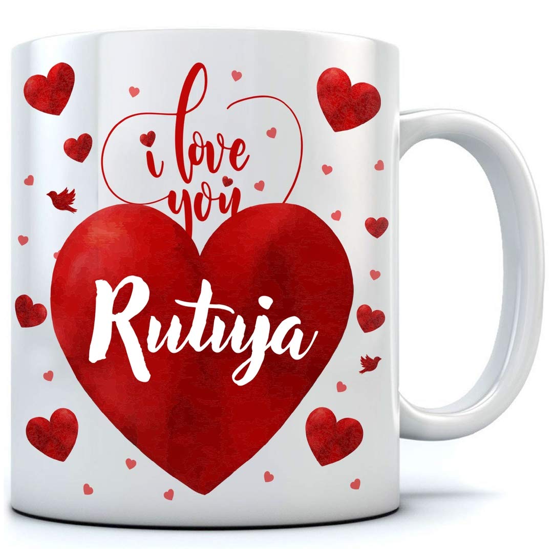 Rutuja Name Logo Personalized Calligraphy Signature For Rutuja | Name