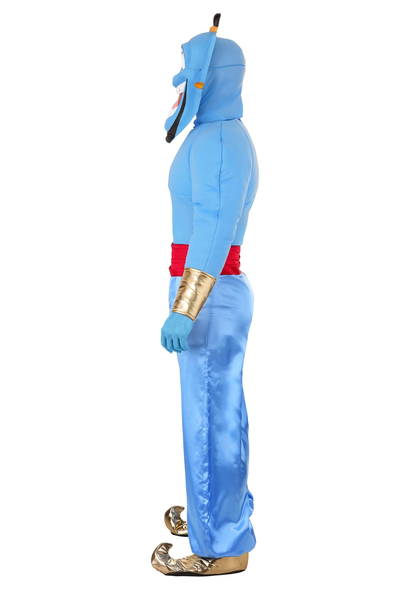 Blue Genie Costume Adult Good Aladdin Genie Inflatable Costume