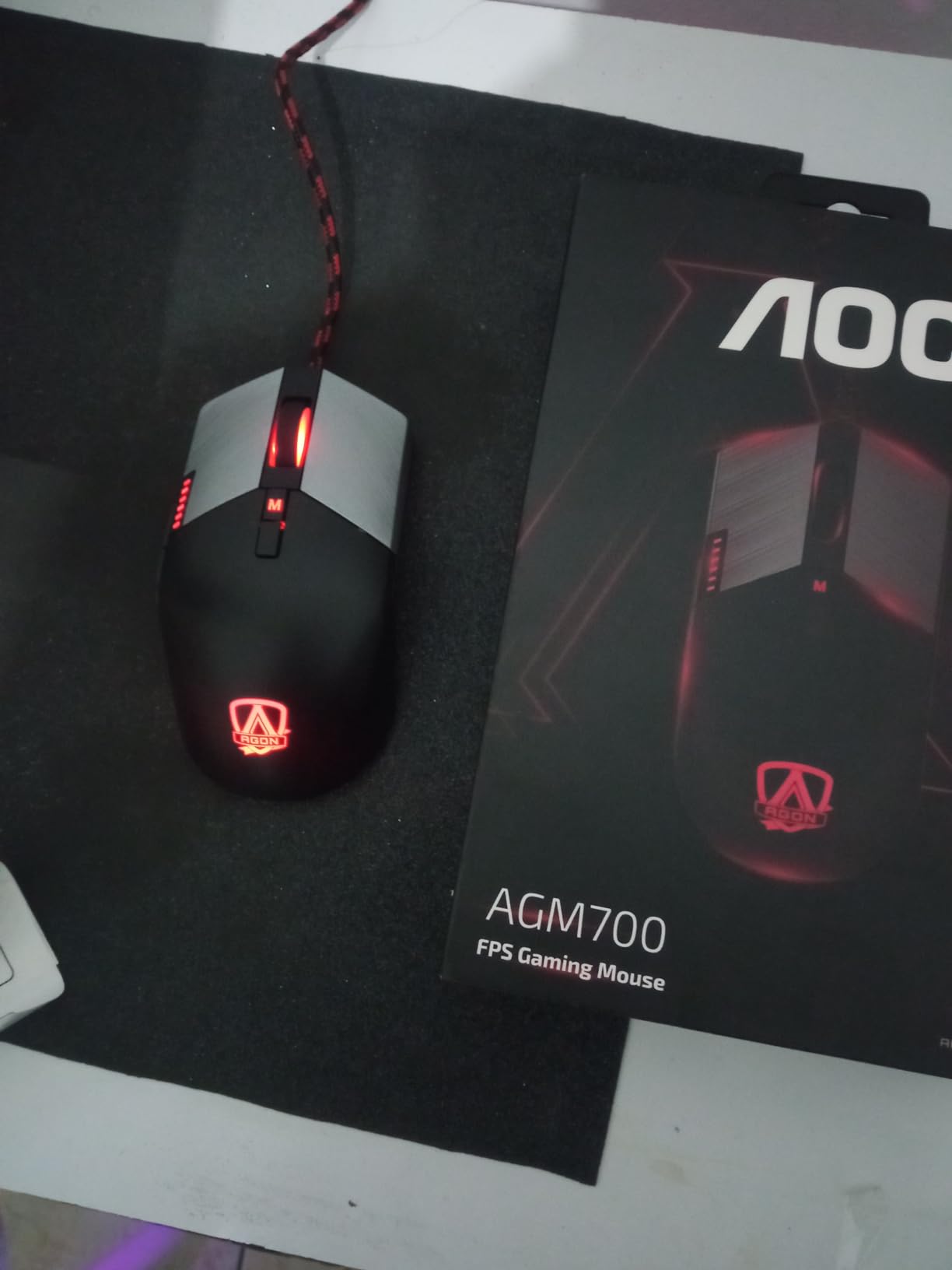 Mouse Gamer AOC AGON AGM700 | Amazon.com.br
