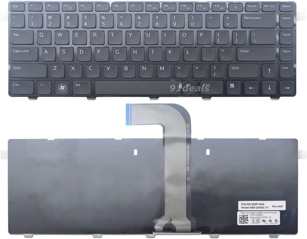 Amazon.com: wangpeng® New Black US Laptop Keyboard for Dell Latitude ...