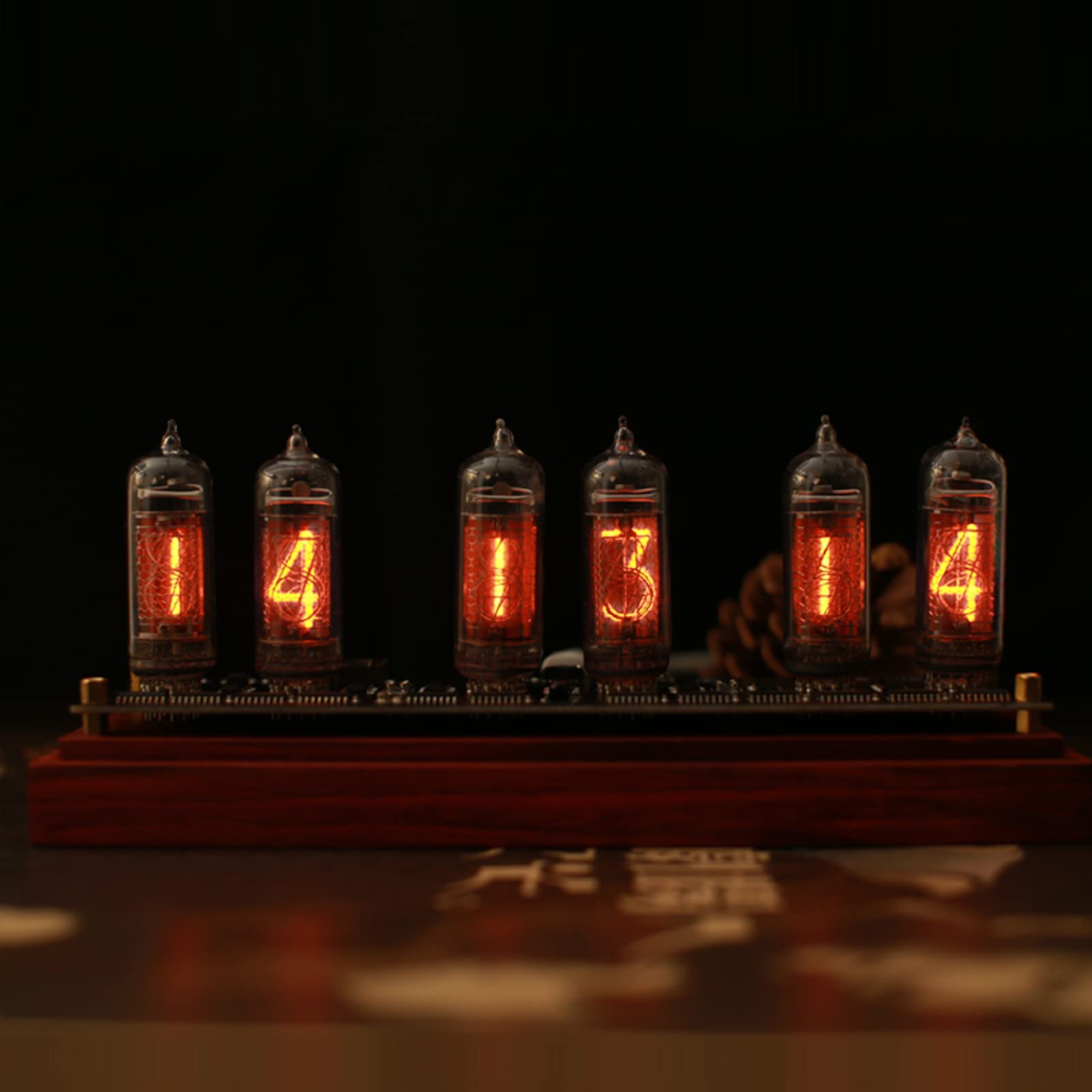 Buy EnweMahi Nixie Tube Clock, Retro In-12 Digital Tube Clock High ...