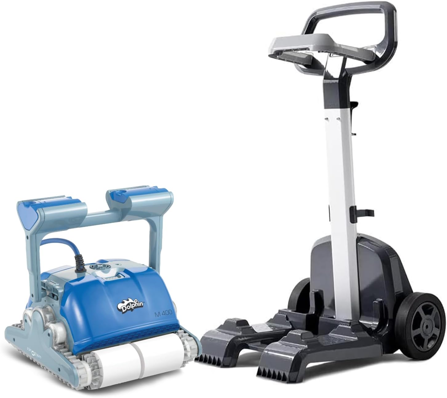 DOLPHIN M400 (Wonder Brush) Robotic Pool Cleaner for Smooth Surfaces ...