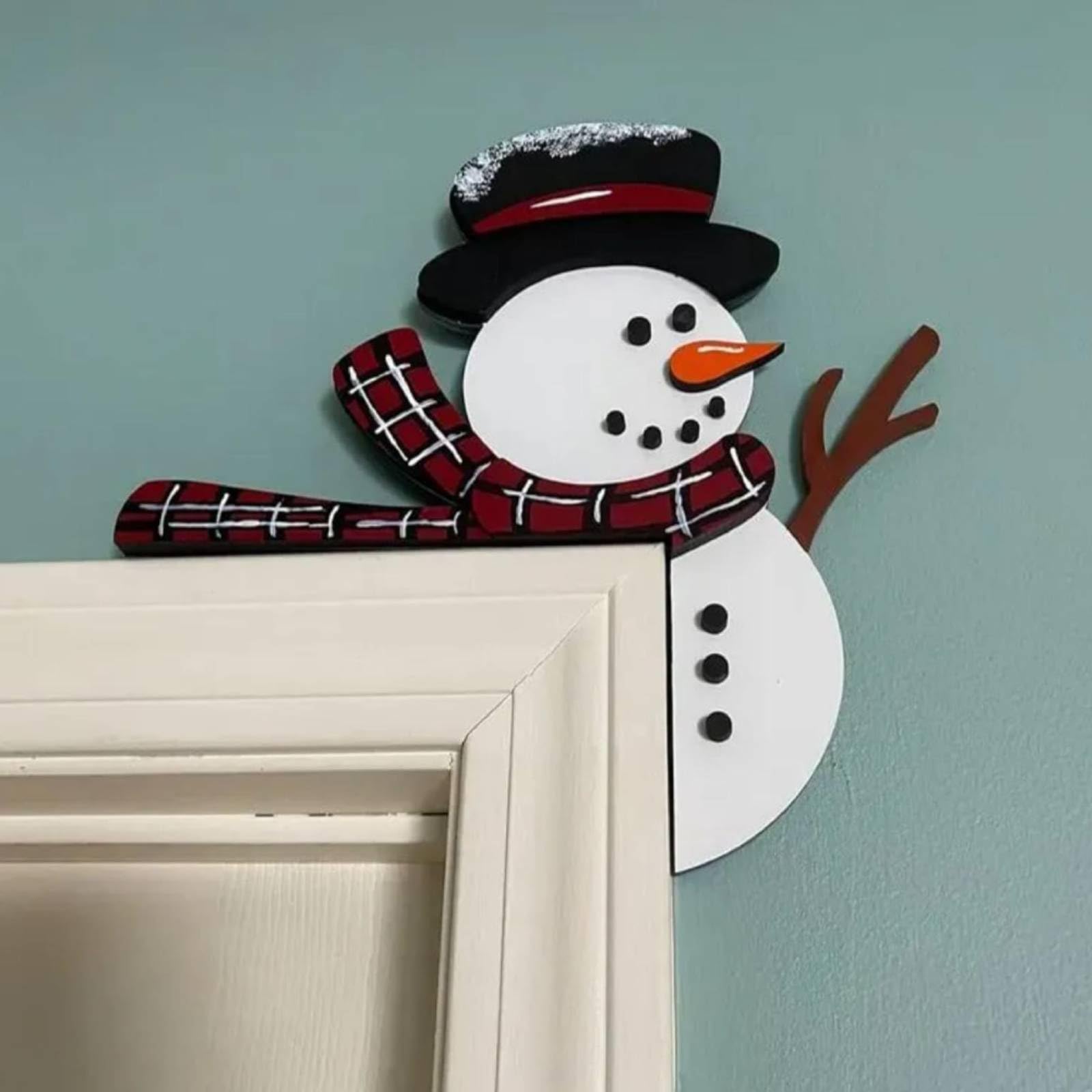 Amazon.com: Generic 2024 Christmas Door Topper Holiday Home Decor ...