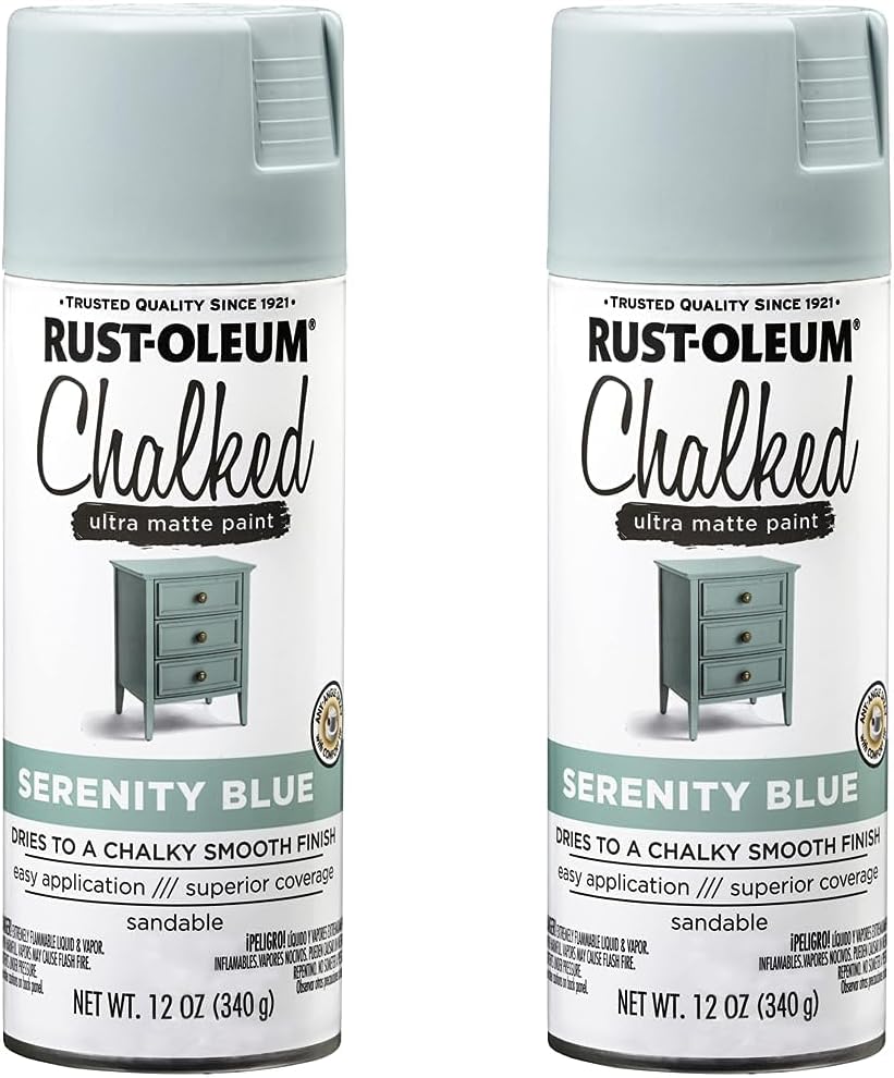 Rust-Oleum 302595 Series Chalked Ultra Matte Spray Paint, 12 Ounce ...